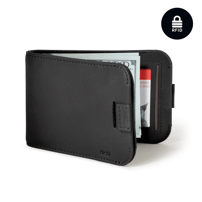 Mens Slim Minimalist Leather Wallets - Bifold and Sleeves | Distil Union