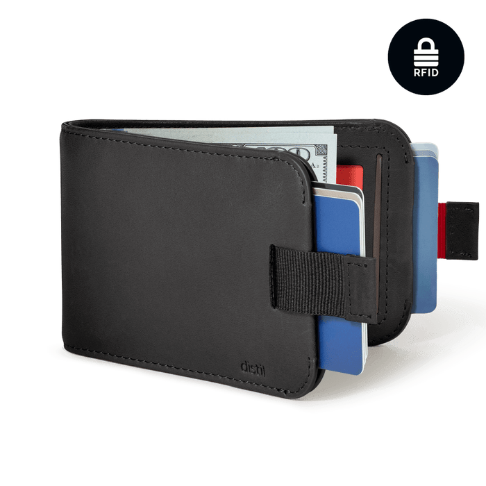 Mens Slim Minimalist Leather Wallets - Bifold and Sleeves | Distil Union
