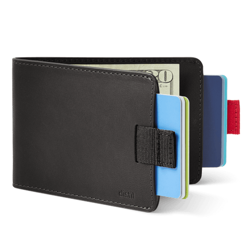 Mens Slim Minimalist Leather Wallets - Bifold and Sleeves | Distil Union